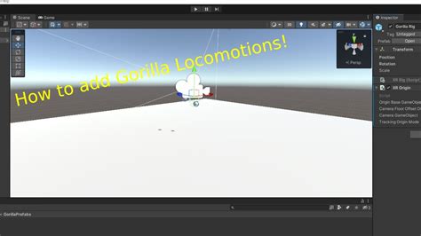 how to add gorilla locomotion to your gorilla tag fan game youtube