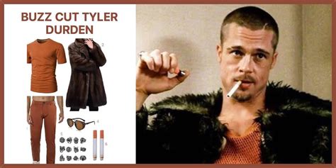 Dress Like Buzz Cut Tyler Durden Costume Halloween And Cosplay Guides