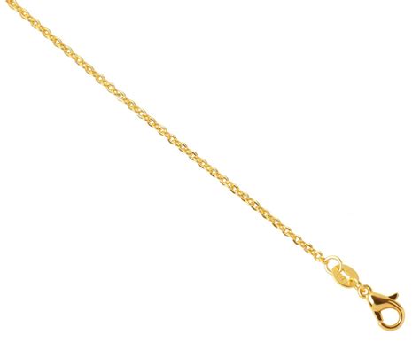 18 Gold Plated Chain With Clasp