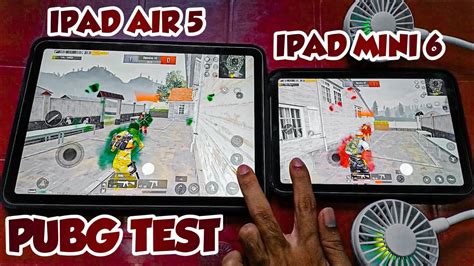 Ipad Air 5 M1 Vs Ipad Mini 6 Pubg Test Pubg Mobile Graphics