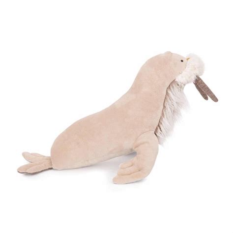 Small Walrus Soft Toy By Moulin Roty 10m