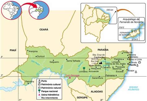 Pernambuco Geografia E HistÓria Do Estado De Pernambuco
