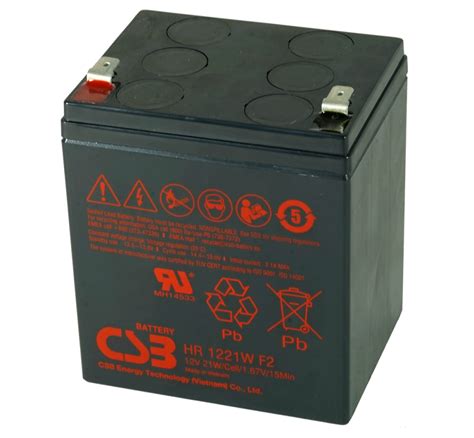 Csb Hr1221w Vrla Lead Acid Battery Inc Free Delivery Mds Battery