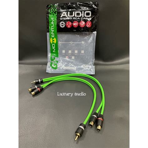 Jual KABEL RCA MOMENTUM CABANG HIQH QUALITY Shopee Indonesia