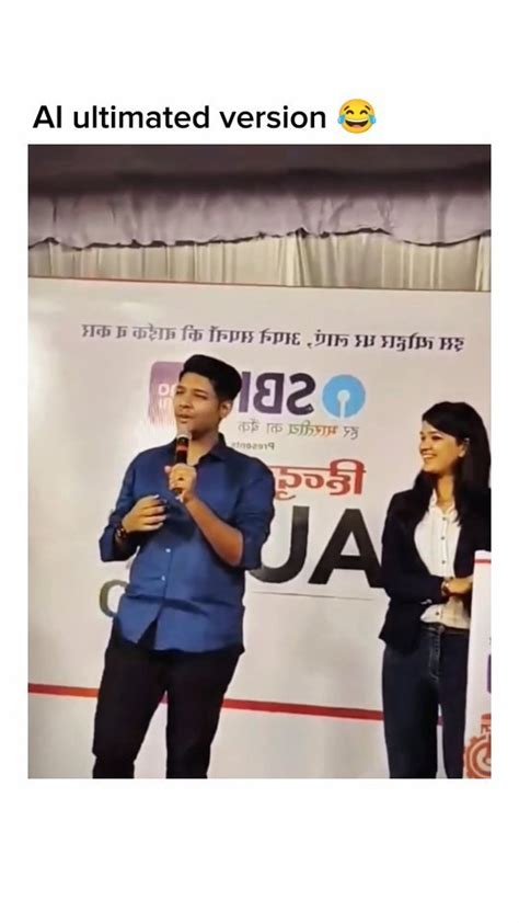 man hpy voice hacker 😂 funny skill trending girl confidence stage cute instagram