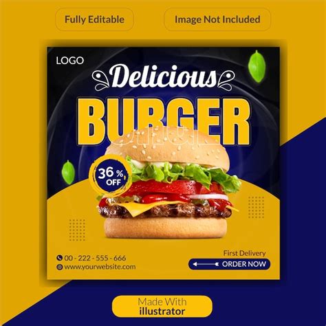 소셜 미디어 배너 디자인 서식 파일 프리미엄 벡터