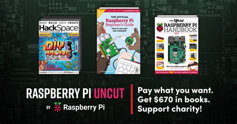 Rapberry Pi Uncut Humble Book Bundle Only Pay 1 Or More Raspberrypi