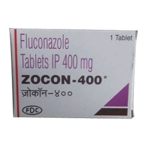 Zocon Fluconazole 400 Mg Tablets Prescription Treatment Treatment Of Fungal Infections At Rs