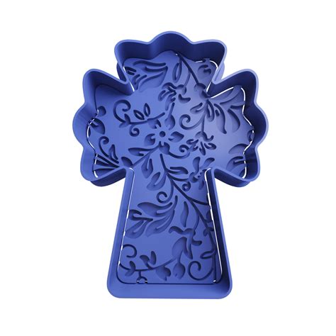 Cross Cookie Cutter Stl 2 Stl Cookie Cutters Over 35000 Designs To