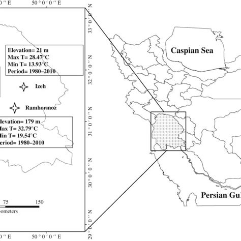 Selected Meteorological Stations For The Different Locations In