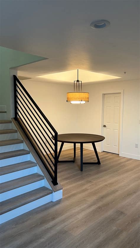 Angled Horizontal Stair Railing Sloped Stair Banister