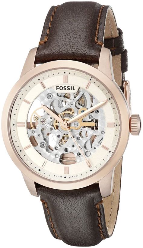 Fossil Townsman Automatic Skeleton Dial Me3078 Mens Watch