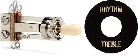 Gibson Accessories Straight Type Toggle With Cream Switch Cap Reverb