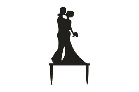 Wedding Cake Topper Cut Files Graphic Graphic By Fast Store · Creative