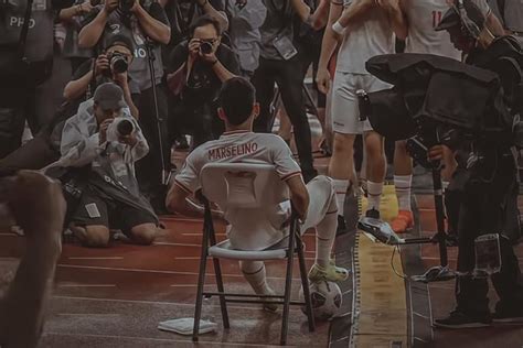 Beda Cerita Selebrasi Duduk Christiano Ronaldo Vs Marselino Ferdinan