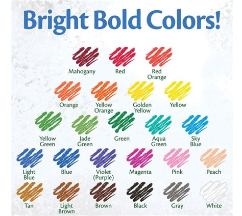 Crayola Colored Pencils 24 Pack Colors Of The World Skin Tone Colored