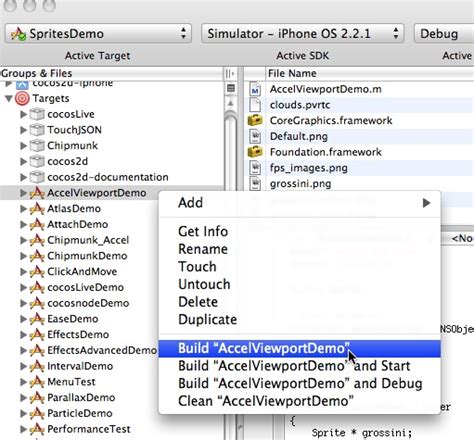 Installing Cocos2d For Iphone Development