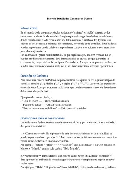 informe detallado cadenas python apa pdf