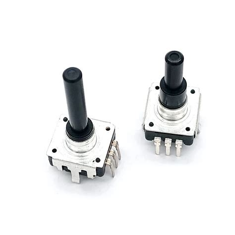 12mm Diameter Plastic Shaft 3 Pin Rotary Incremental Encoder With