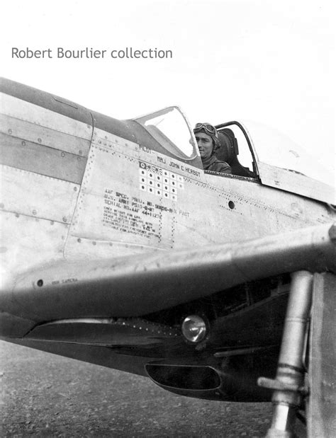 Maj John C Herbst Co 74th Fs P 51d 6 Nt 44 11278 December 1944