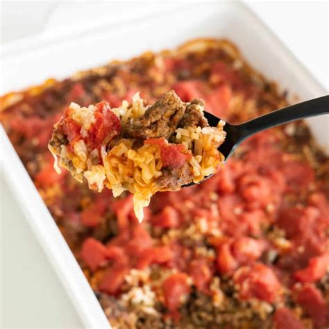 Ground Beef Casserole Shipwreck Casserole Brooklyn Farm Girl