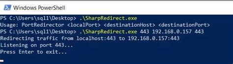 Redirecting Traffic From Windows Via Sharpredirect