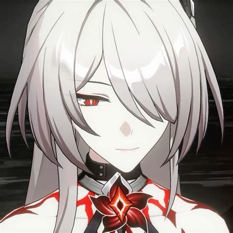 Acheron Cute Icons White Hair Black And White