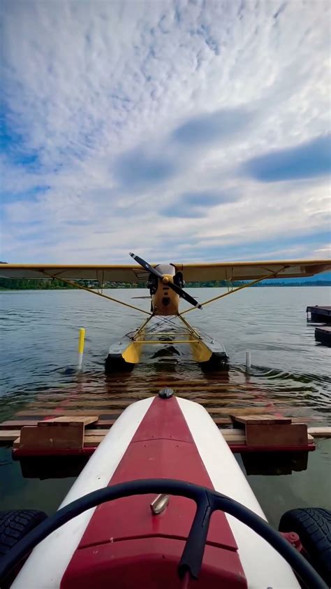 How To Dock A Piper Cub On Floats Aviationlovers YouTube