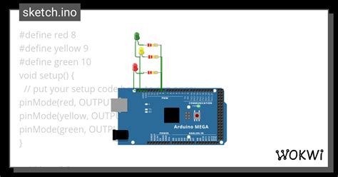 Leds Wokwi Esp Stm Arduino Simulator
