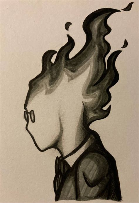 Flame Inktober 2022 Day 5 By Liselotte41 On Deviantart