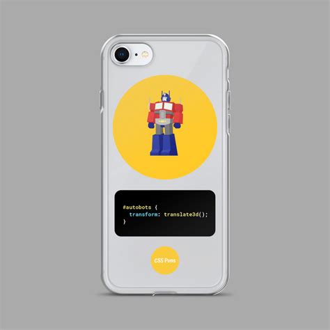 Css Puns Autobots Iphone Case