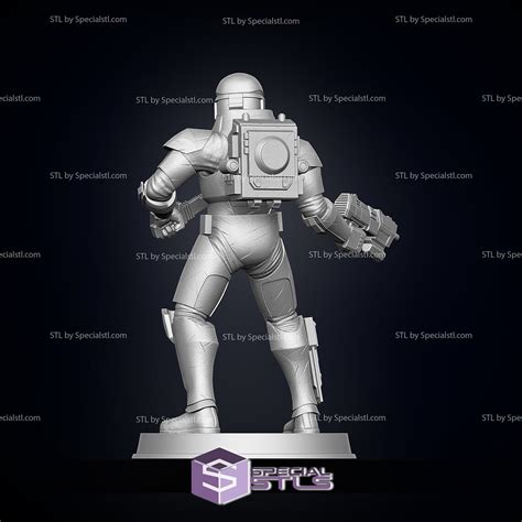 Bad Batch Wrecker Starwars Pose 4 Ready To 3D Print SpecialSTL