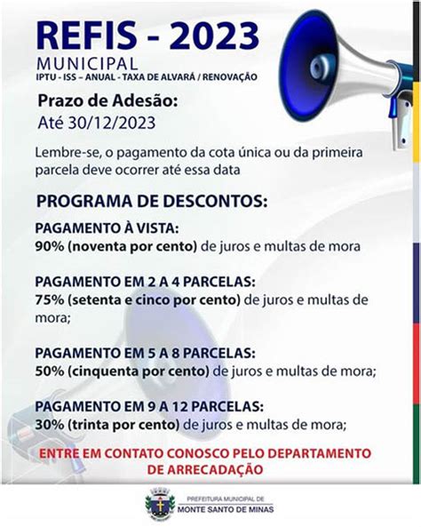 Refis Municipal 2023 Aproveite Esta Oportunidade Jfp Notícias