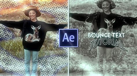 Bounce Text Animation After Effects Youtube
