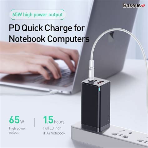 Bộ sạc nhanh đa năng Baseus GaN Quick Travel Charger W PD QC A A C