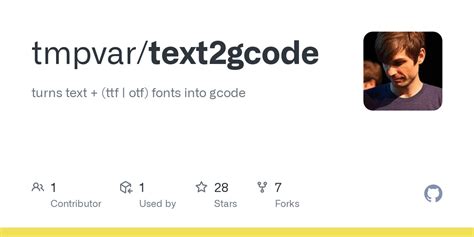 GitHub Tmpvar Text2gcode Turns Text Ttf Otf Fonts Into Gcode