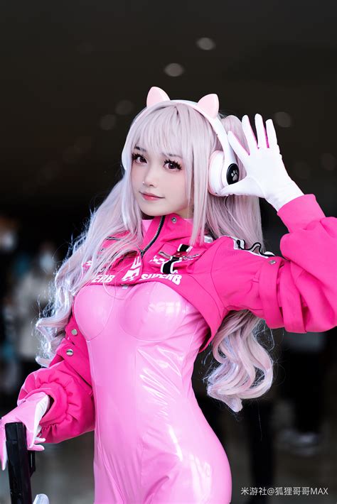 【妮姬cos】哎呀最后一波粉色双马尾妹妹~ 社区大别野 米游社