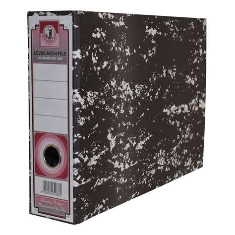 Arch Lever File Foolscap Oblong File Cut