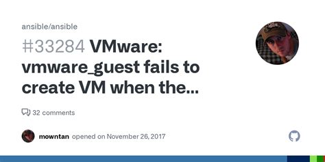 Vmware Vmwareguest Fails To Create Vm When The Network Is A Portgroup