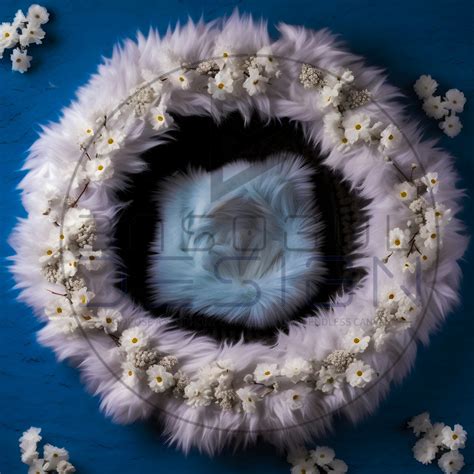 Artstation 20x Blue Newborn Digital Backdrop Photography For Newborn
