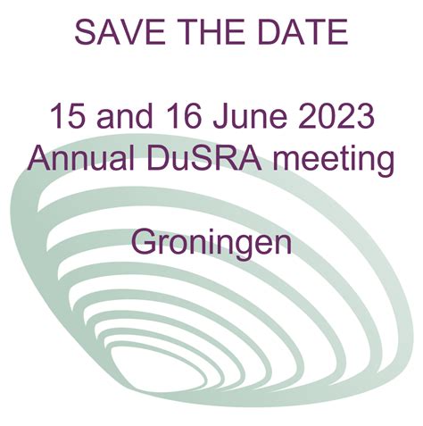 Save The Date Annual Meeting 2023 Nederlandse Vereniging Voor Verouderings Onderzoek