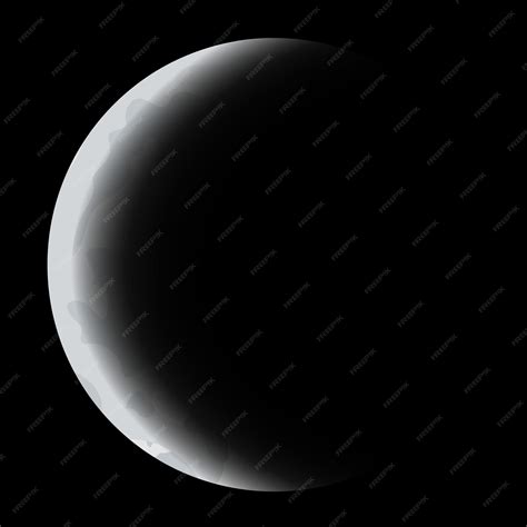 Icône De La Phase Lunaire étape Du Cycle De Léclipse Lunaire Lune Sur