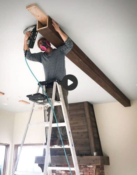 تیر چوبی سقف گرمای طبیعت در خانه شما فن و هنر