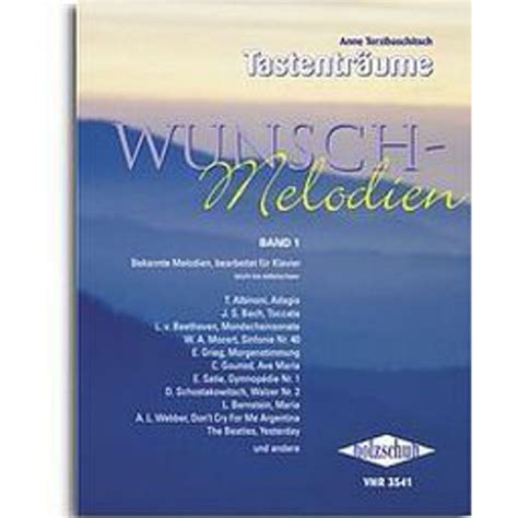 Wunschmelodien 1 arr Anne Terzibaschitsch Piano Musikk Miljø