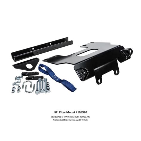 Arctic Cat Prowler Heavy Duty Snow Plow Kit By Kfi Kfi Snwplw Prowler