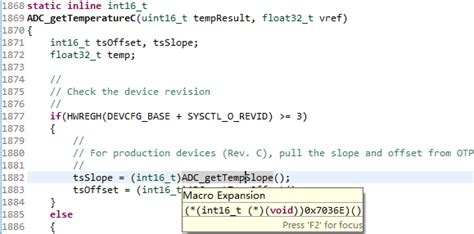 TMS320F28379D Query About Tempture Sensor C2000 Microcontrollers