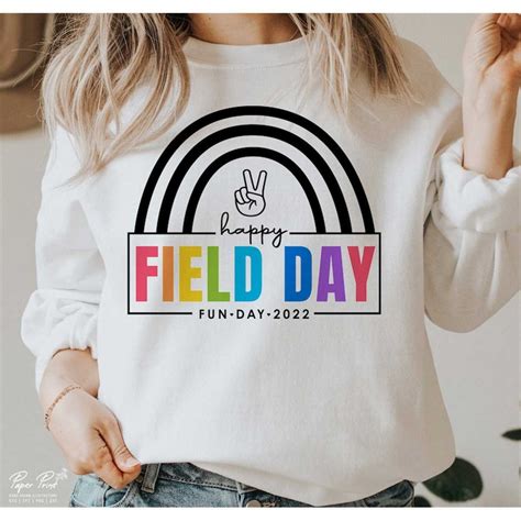 Happy Field Day 2022 Svg Field Day Rainbow Svg School Fiel Inspire