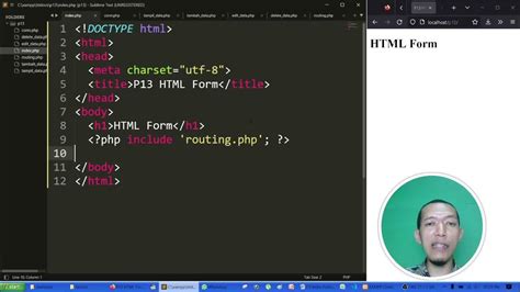 P13 Html Php Form Membuat Aplikasi Crud Sederhana Dengan Php Mysql