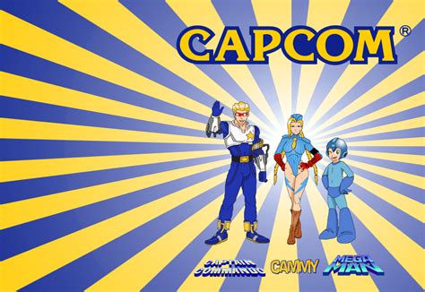Capcom Loves Blue And Yellow D By Simpleguyfa On Deviantart