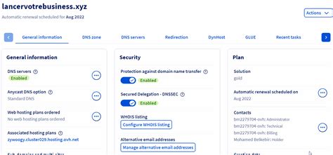 Ovh Dns Settings Root Domain Help Pages